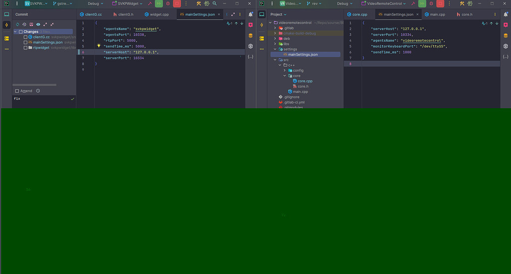 The Green Part In The Display Window Application Development Gstreamer Discourse